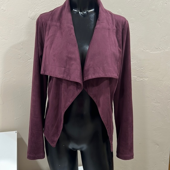 Romeo & Juliet Couture | Jackets & Coats | Romeo Juliet Purple Velvet ...